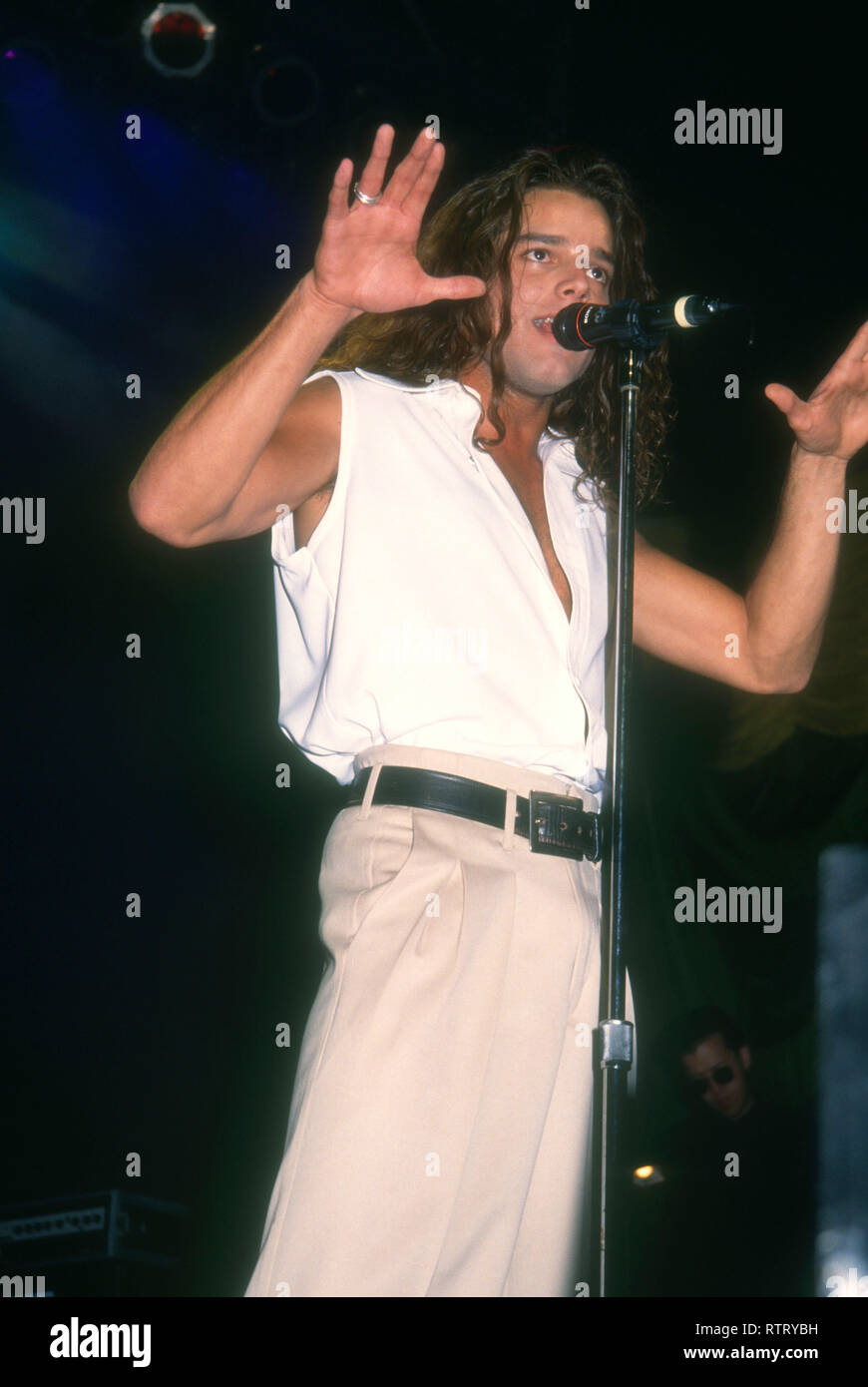 UNIVERSAL CITY, CA - FEBRUARY 6: (EXCLUSIVE) Singer Ricky Martin ...