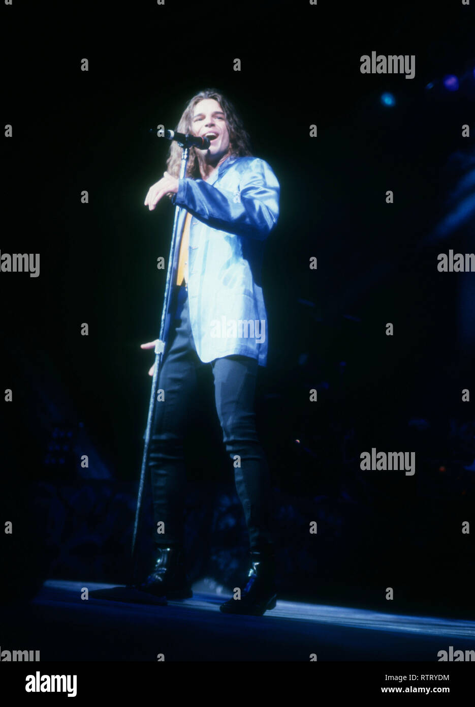 UNIVERSAL CITY, CA - FEBRUARY 6: (EXCLUSIVE) Singer Ricky Martin ...