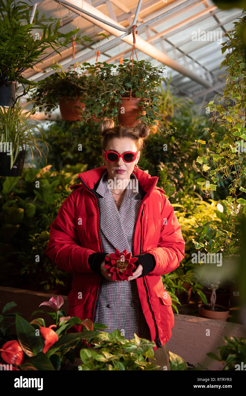 Pretty green fashion jacket hi-res stock photography and images - Alamy