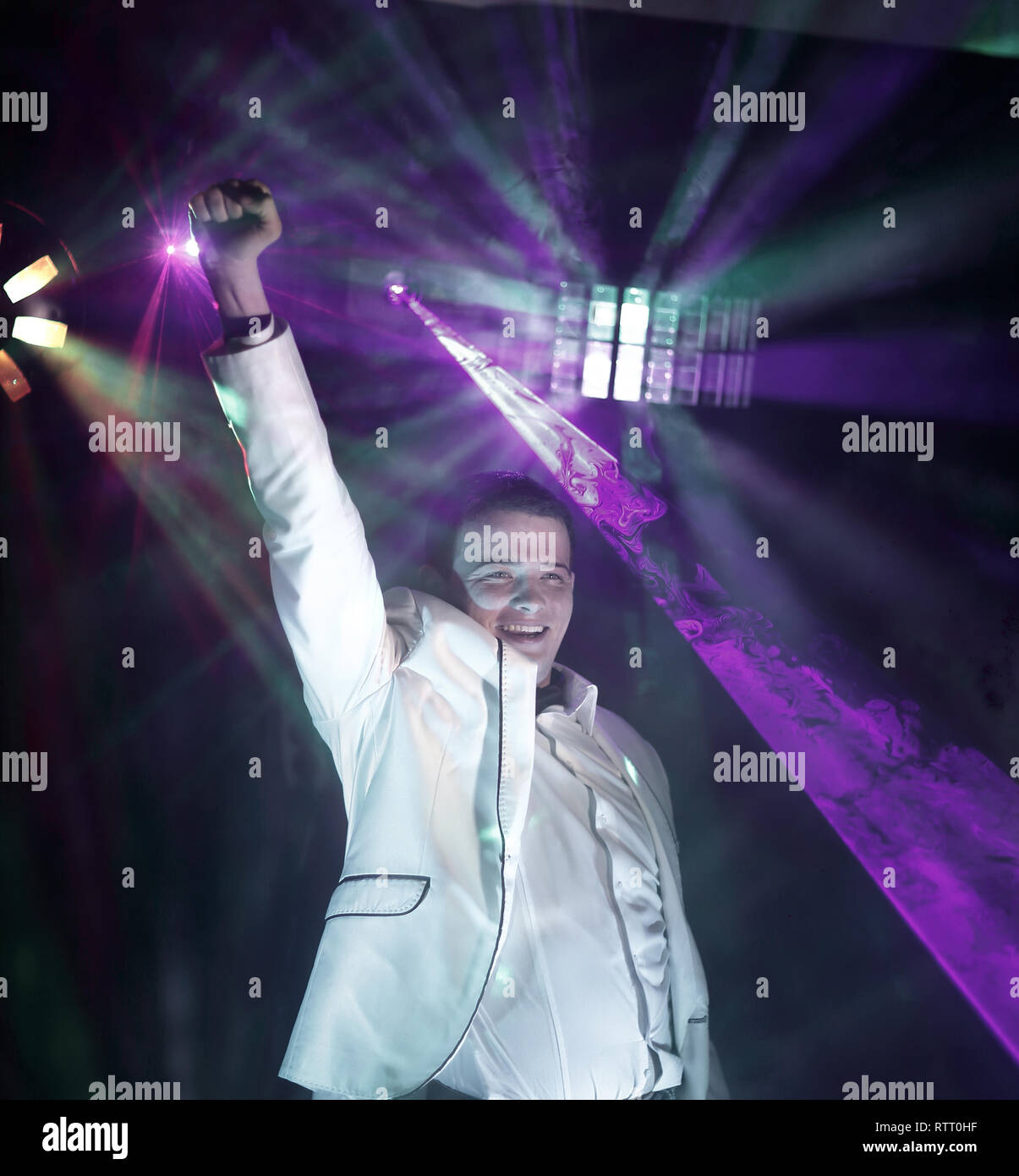 Handsome young guy holding champagne hi-res stock photography and ...