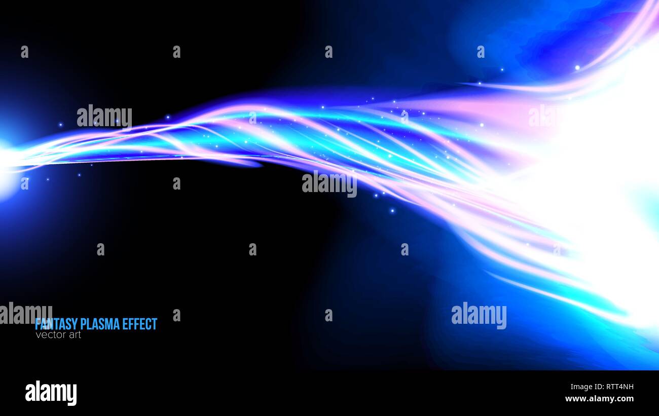 Plasma effect in motion Stock Vector Images - Alamy