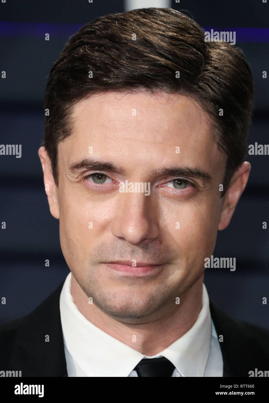 BEVERLY HILLS, LOS ANGELES, CA, USA - FEBRUARY 24: Actor Topher Grace ...