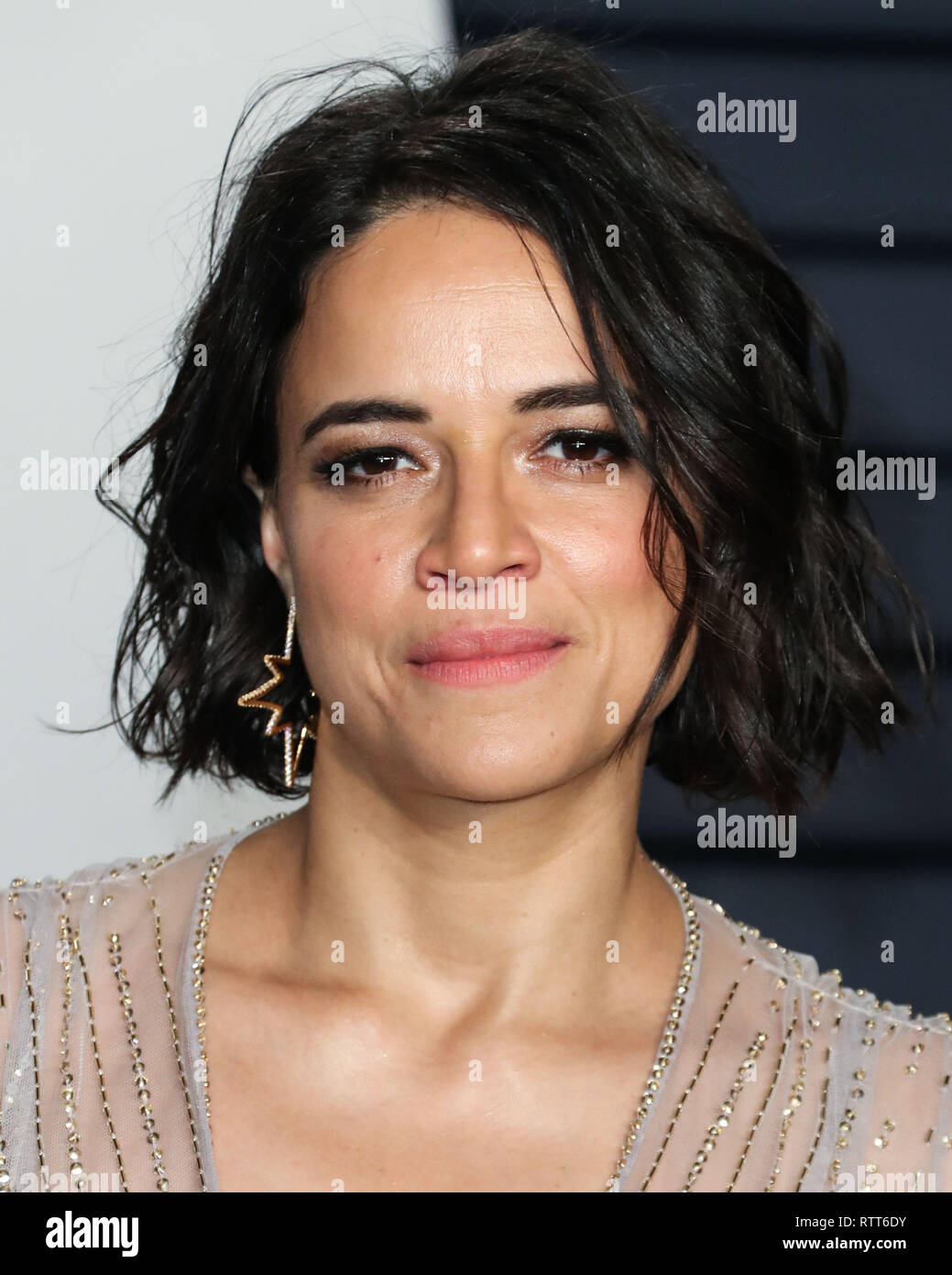 BEVERLY HILLS, LOS ANGELES, CA, USA - FEBRUARY 24: Actress Michelle ...