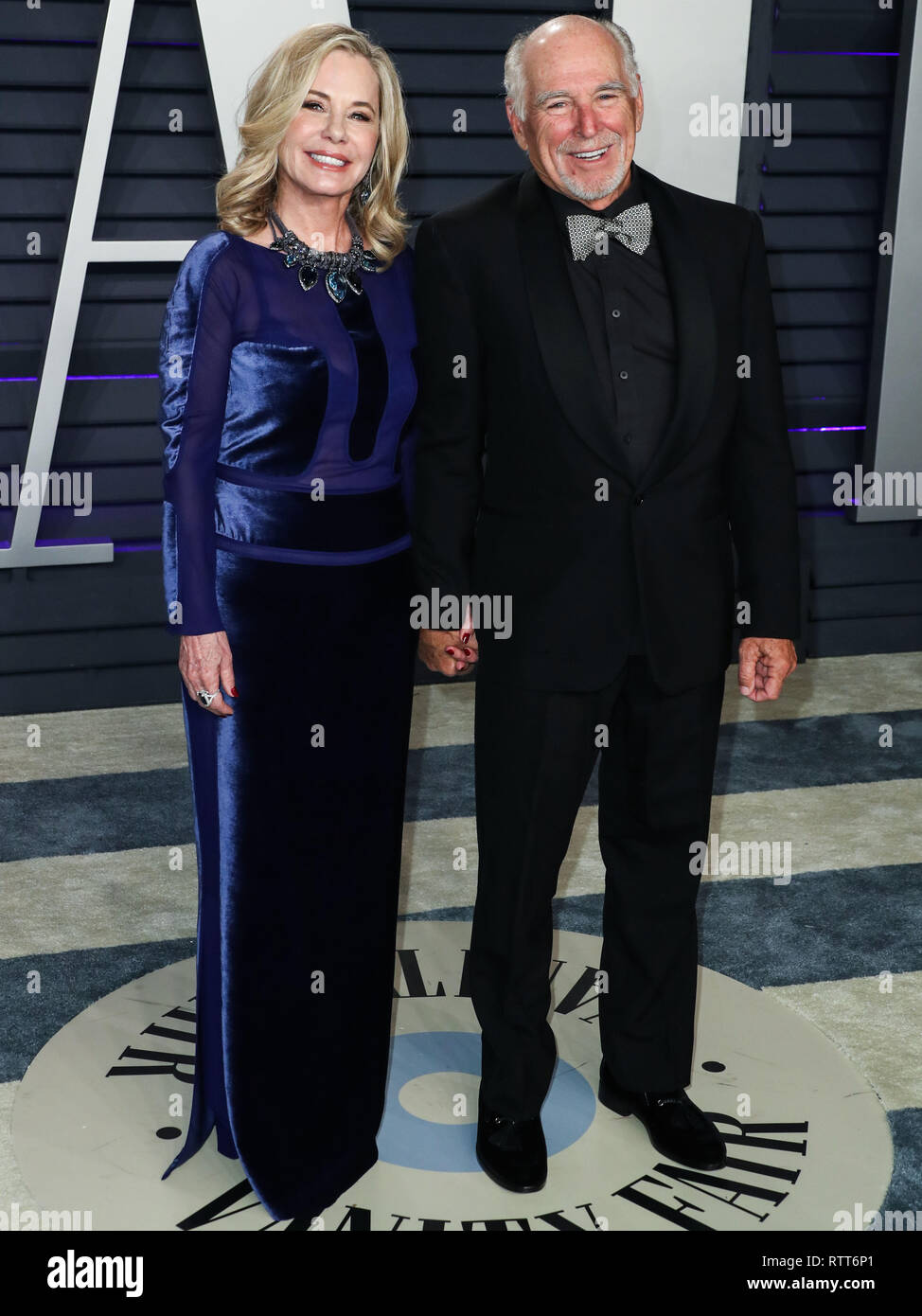 BEVERLY HILLS, LOS ANGELES, CA, USA - FEBRUARY 24: Jane Slagsvol and ...