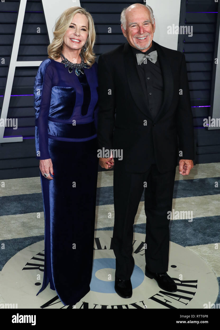 BEVERLY HILLS, LOS ANGELES, CA, USA - FEBRUARY 24: Jane Slagsvol and ...