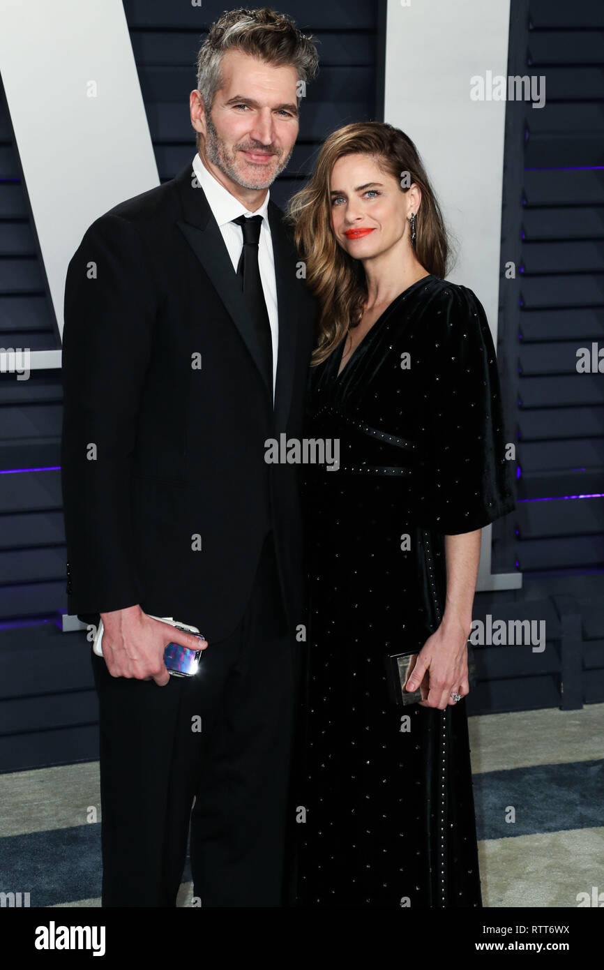 BEVERLY HILLS, LOS ANGELES, CA, USA - FEBRUARY 24: David Benioff and ...