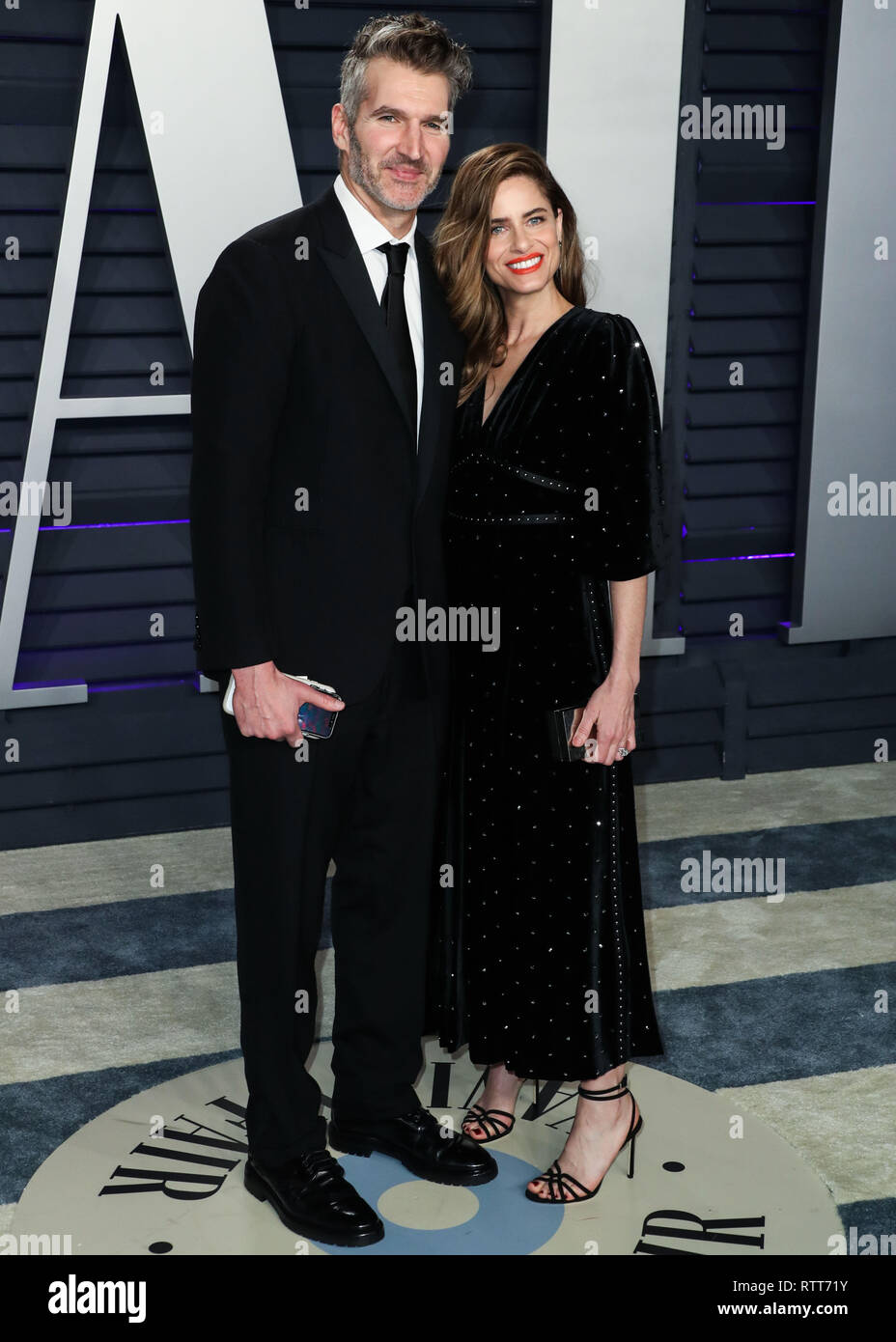 BEVERLY HILLS, LOS ANGELES, CA, USA - FEBRUARY 24: David Benioff and ...