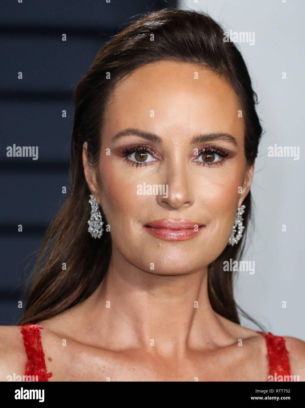 BEVERLY HILLS, LOS ANGELES, CA, USA - FEBRUARY 24: News anchor Catt ...