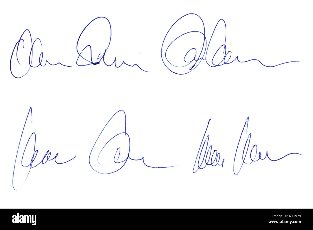 Fake Signature High Resolution Stock Photography and Images - Alamy