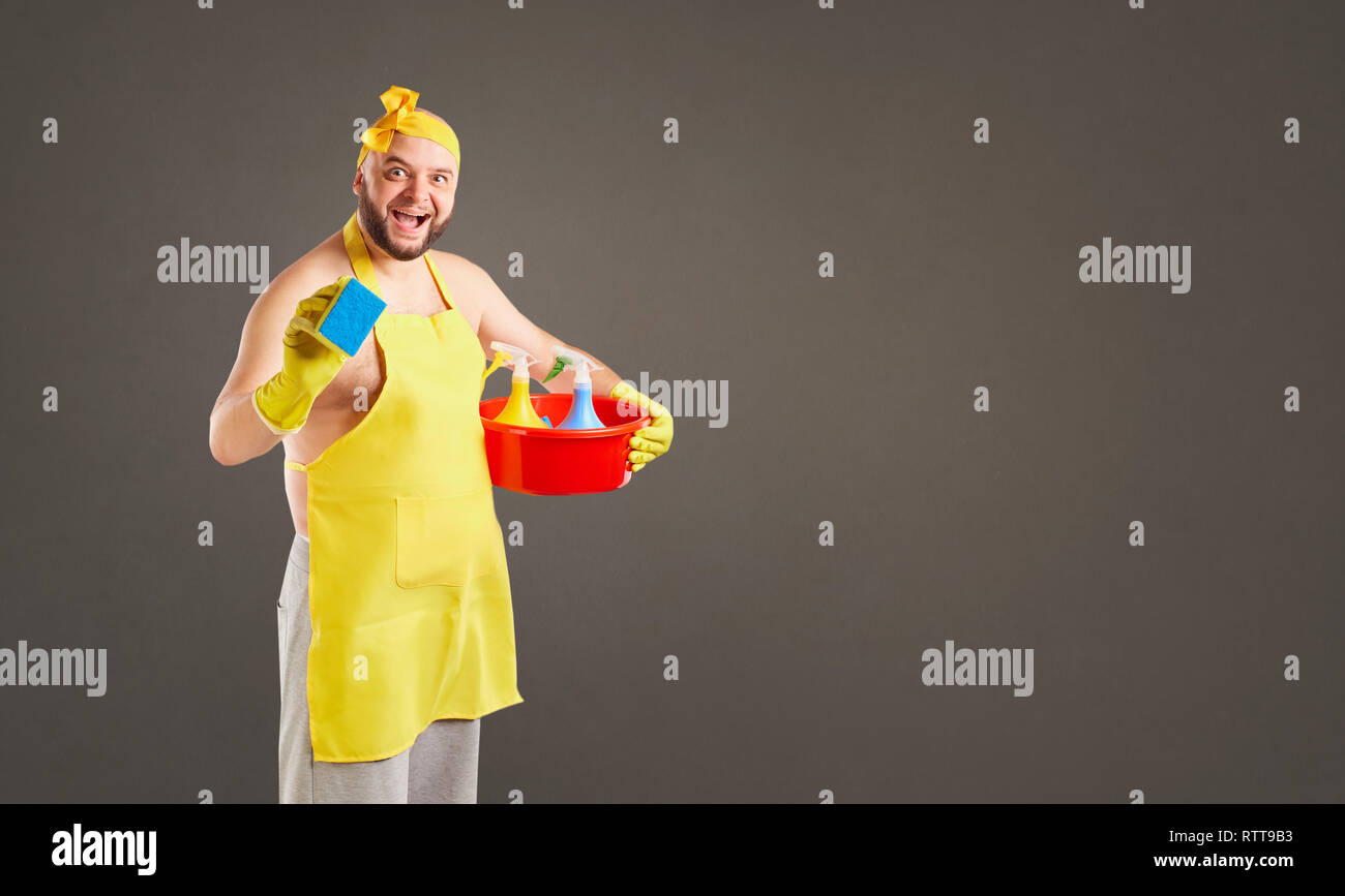 Fat apron hi-res stock photography and images - Alamy