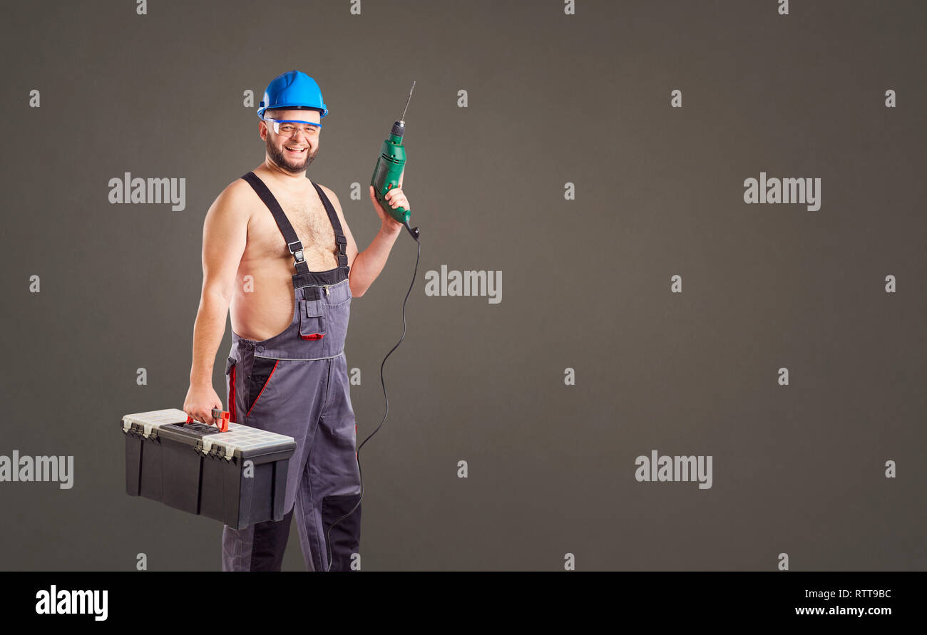 Fat builder hi-res stock photography and images - Alamy
