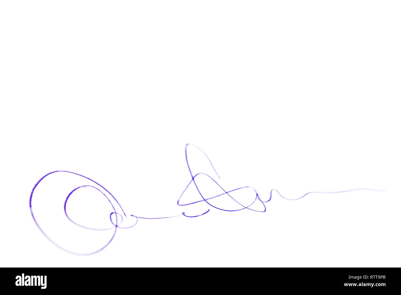 Unreadable Writing High Resolution Stock Photography and Images - Alamy