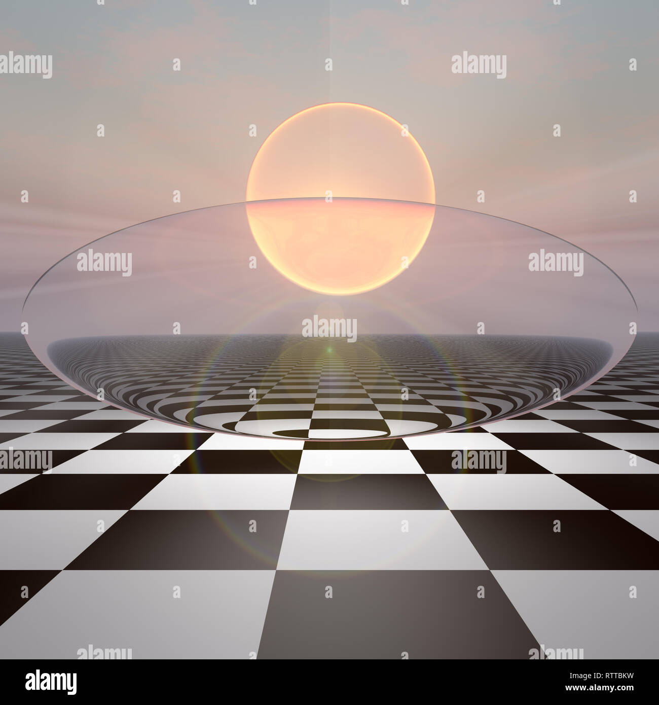 Abstract future horizon grid background hi-res stock photography and ...
