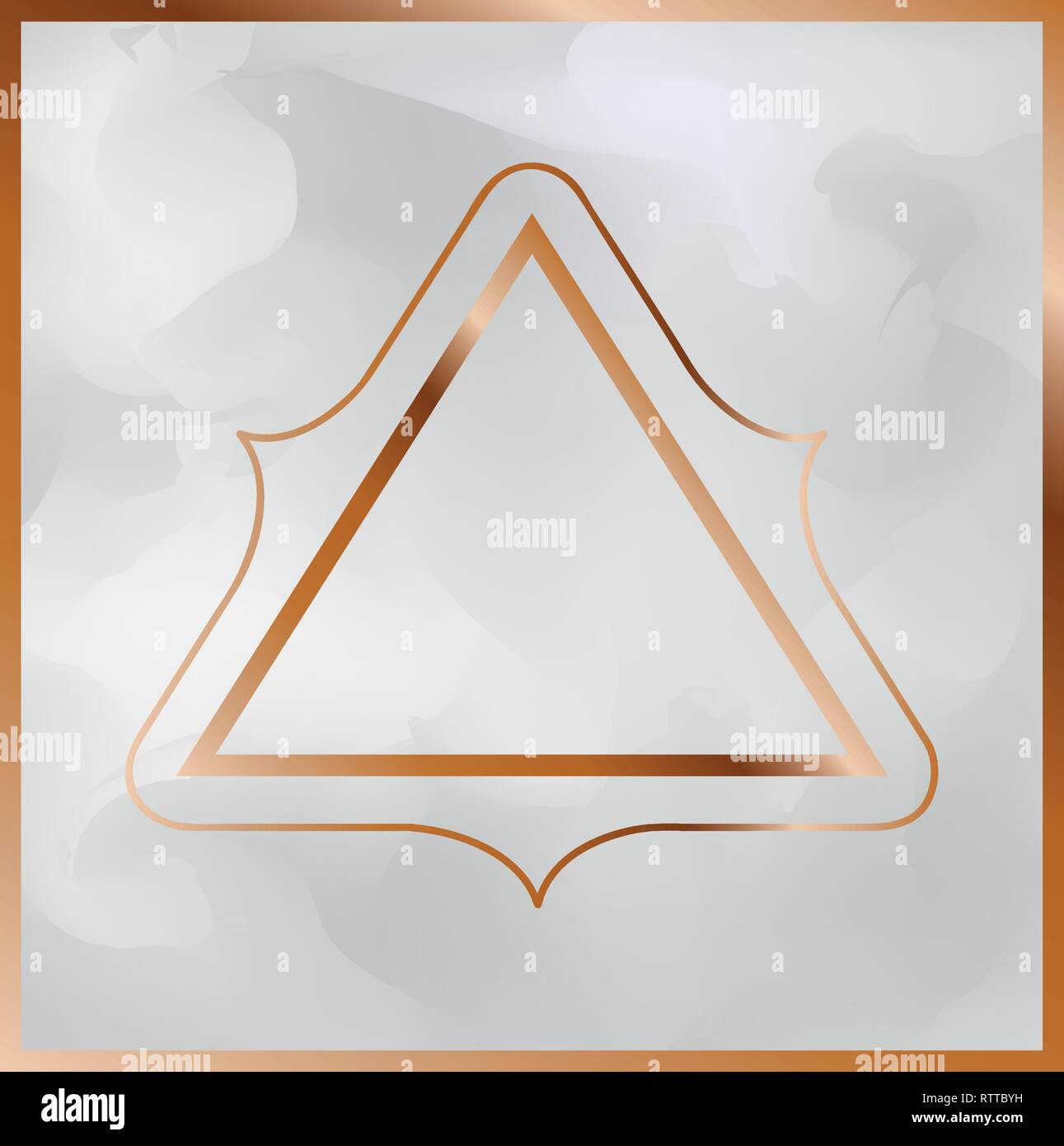 victorian golden with triangle icon Stock Vector Image & Art - Alamy