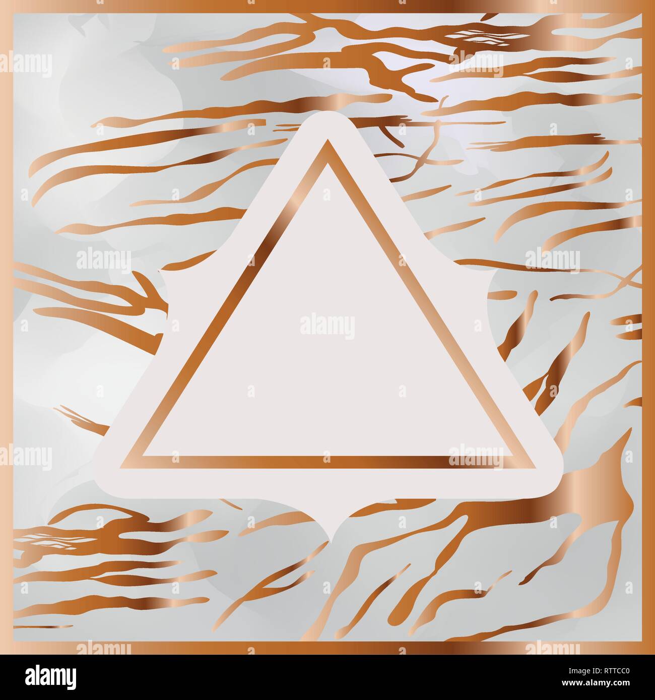 victorian golden with triangle icon Stock Vector Image & Art - Alamy