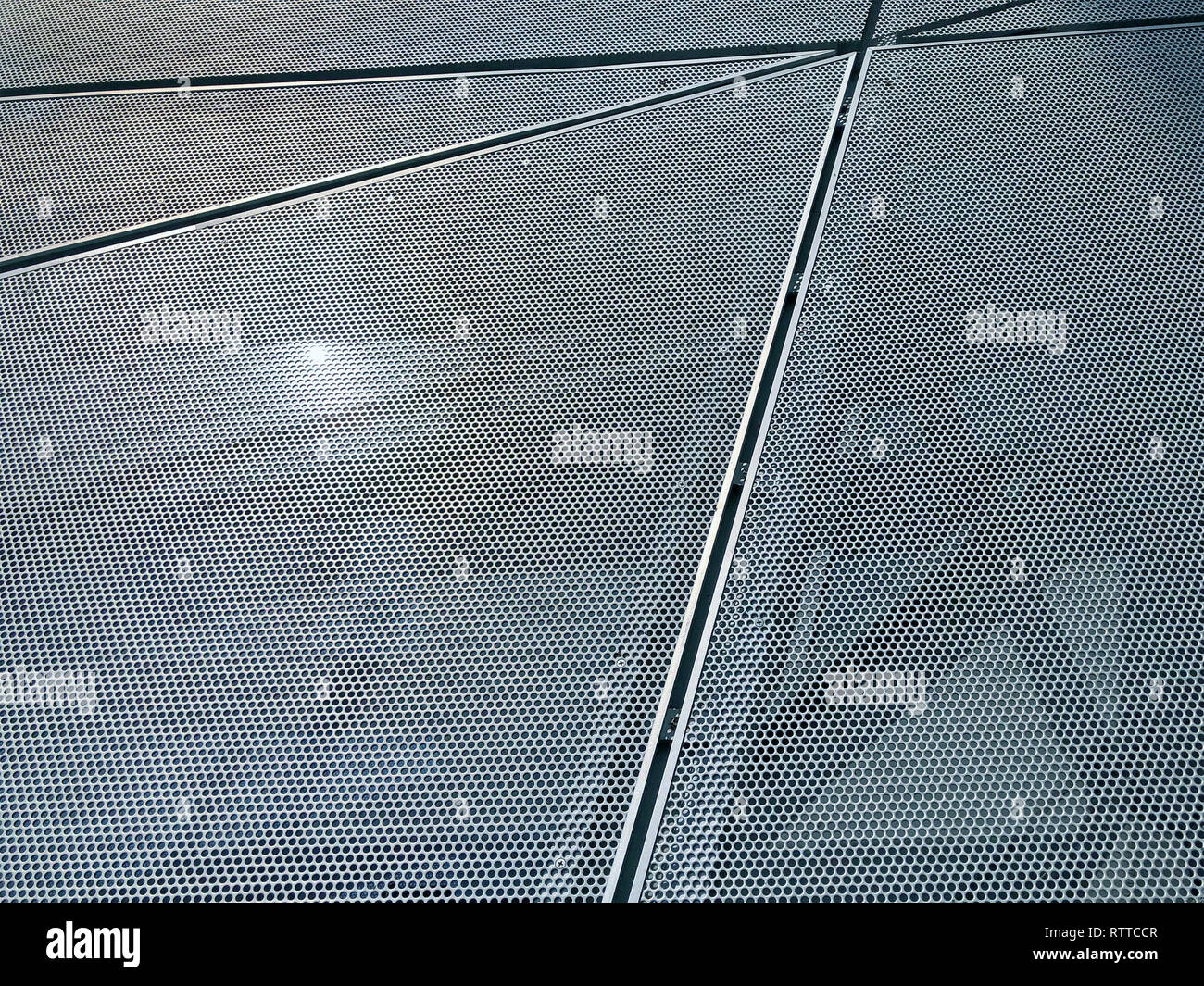 Perforated metal cladding hi-res stock photography and images - Alamy