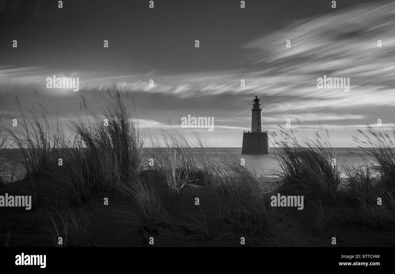 rattray head aberdeenshire Stock Photo - Alamy