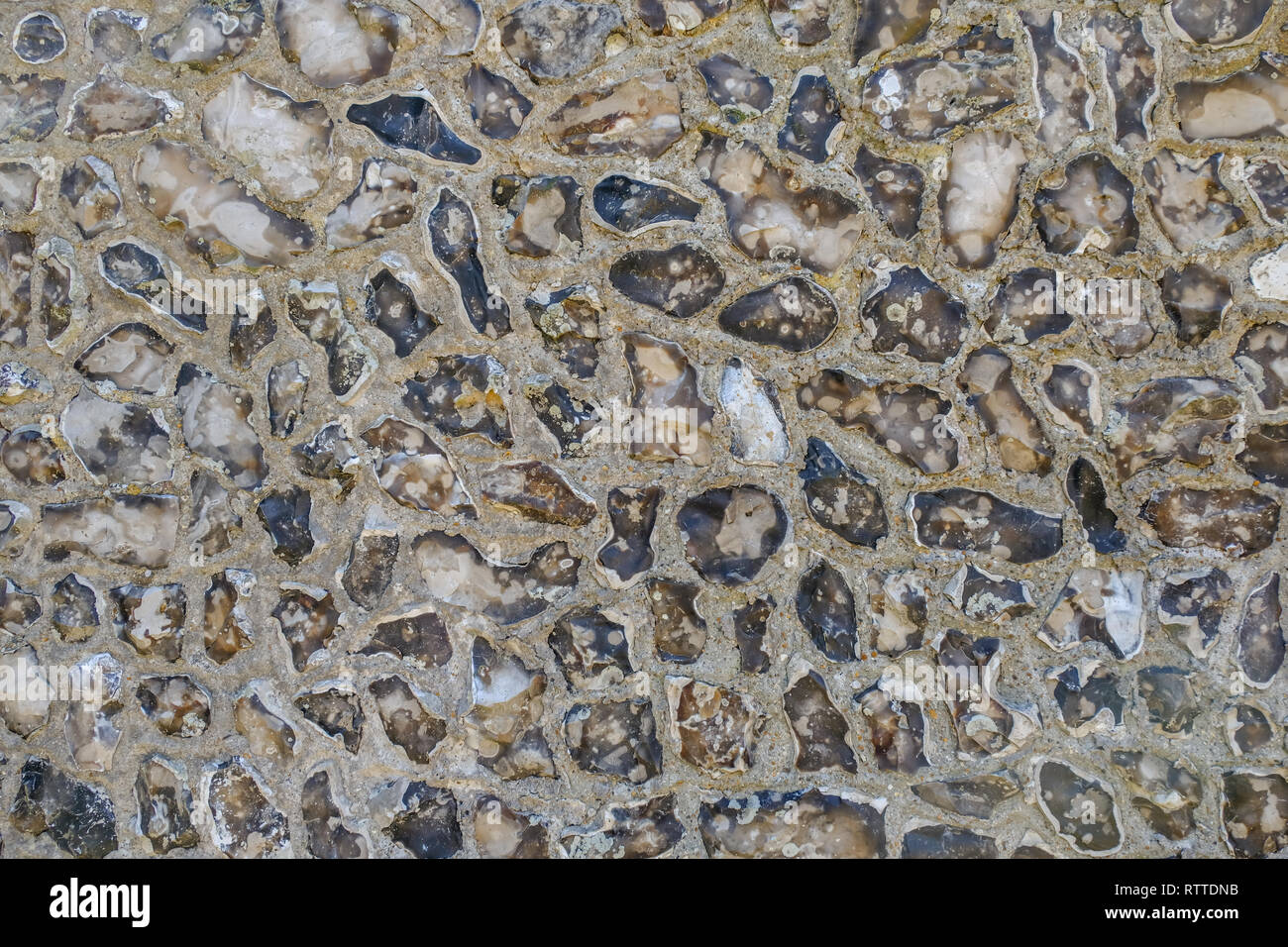 Traditional flint stone wall texture hi-res stock photography and ...
