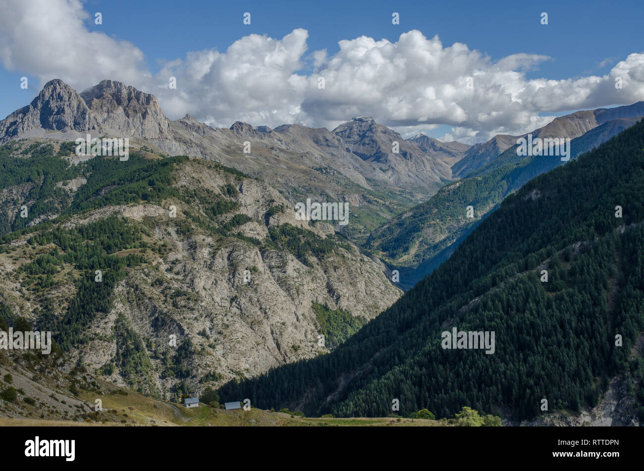 View from pass village hi-res stock photography and images - Alamy