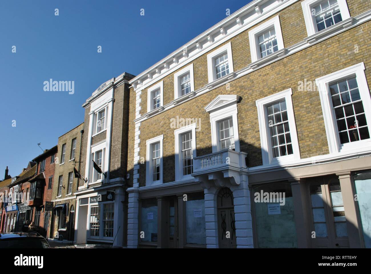 Classic scenes of the historic town of Rye, East Sussex, UK Stock Photo ...