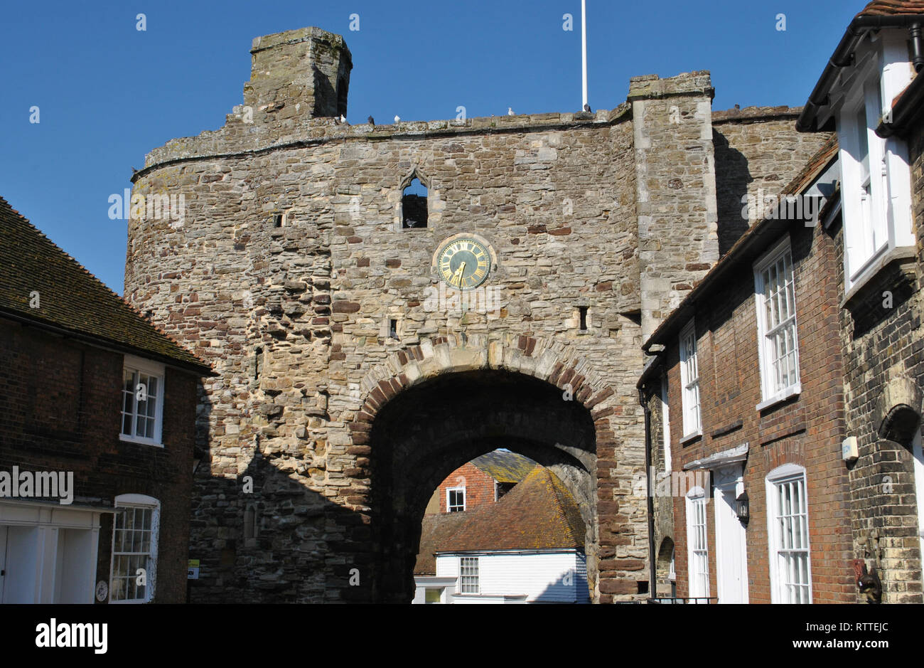 Classic scenes of the historic town of Rye, East Sussex, UK Stock Photo ...