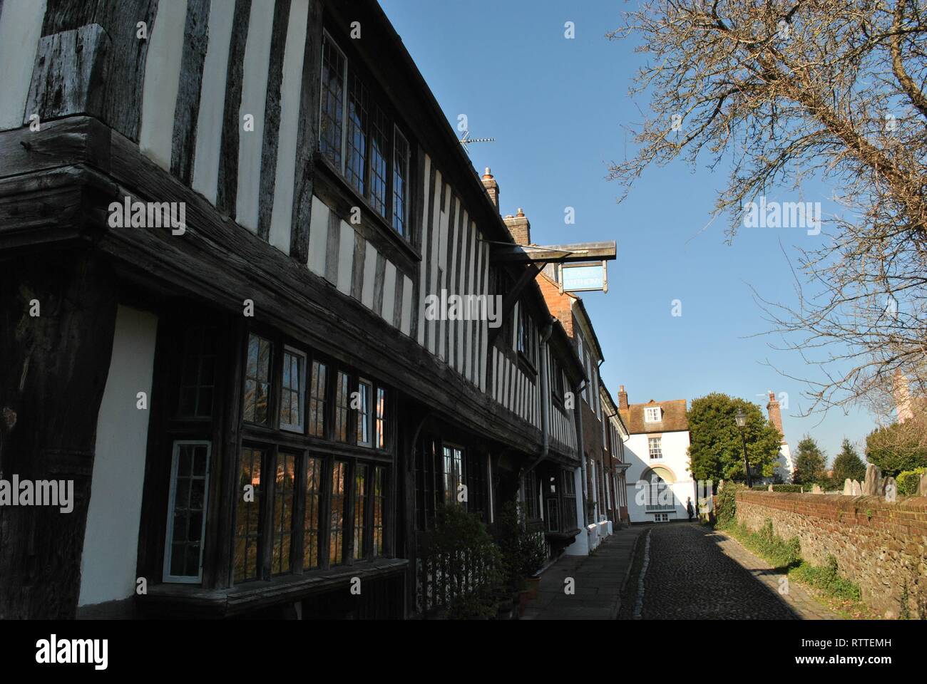 Classic scenes of the historic town of Rye, East Sussex, UK Stock Photo ...