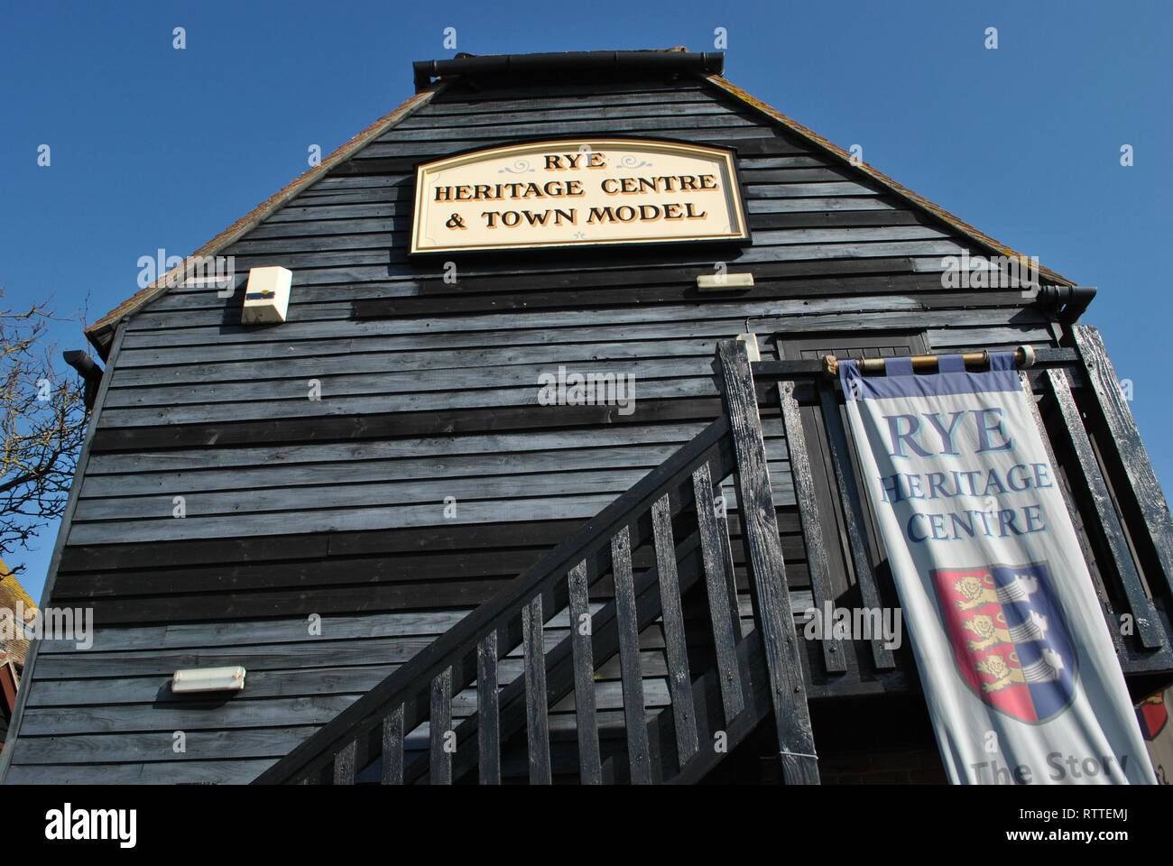 Classic scenes of the historic town of Rye, East Sussex, UK Stock Photo ...