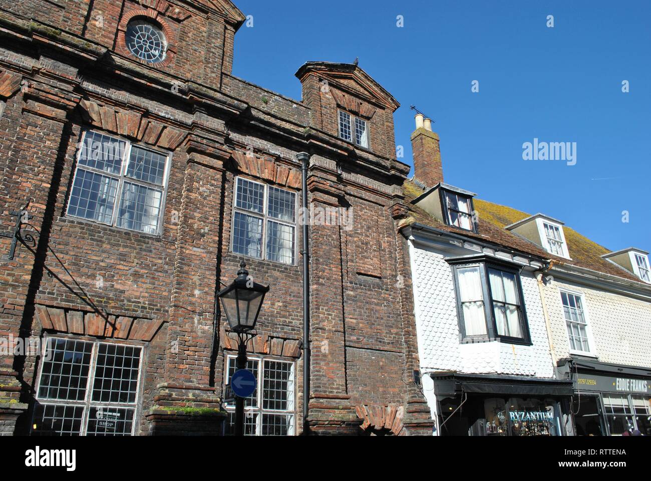 Classic scenes at the historic town of Lewes, East Sussex, UK Stock ...