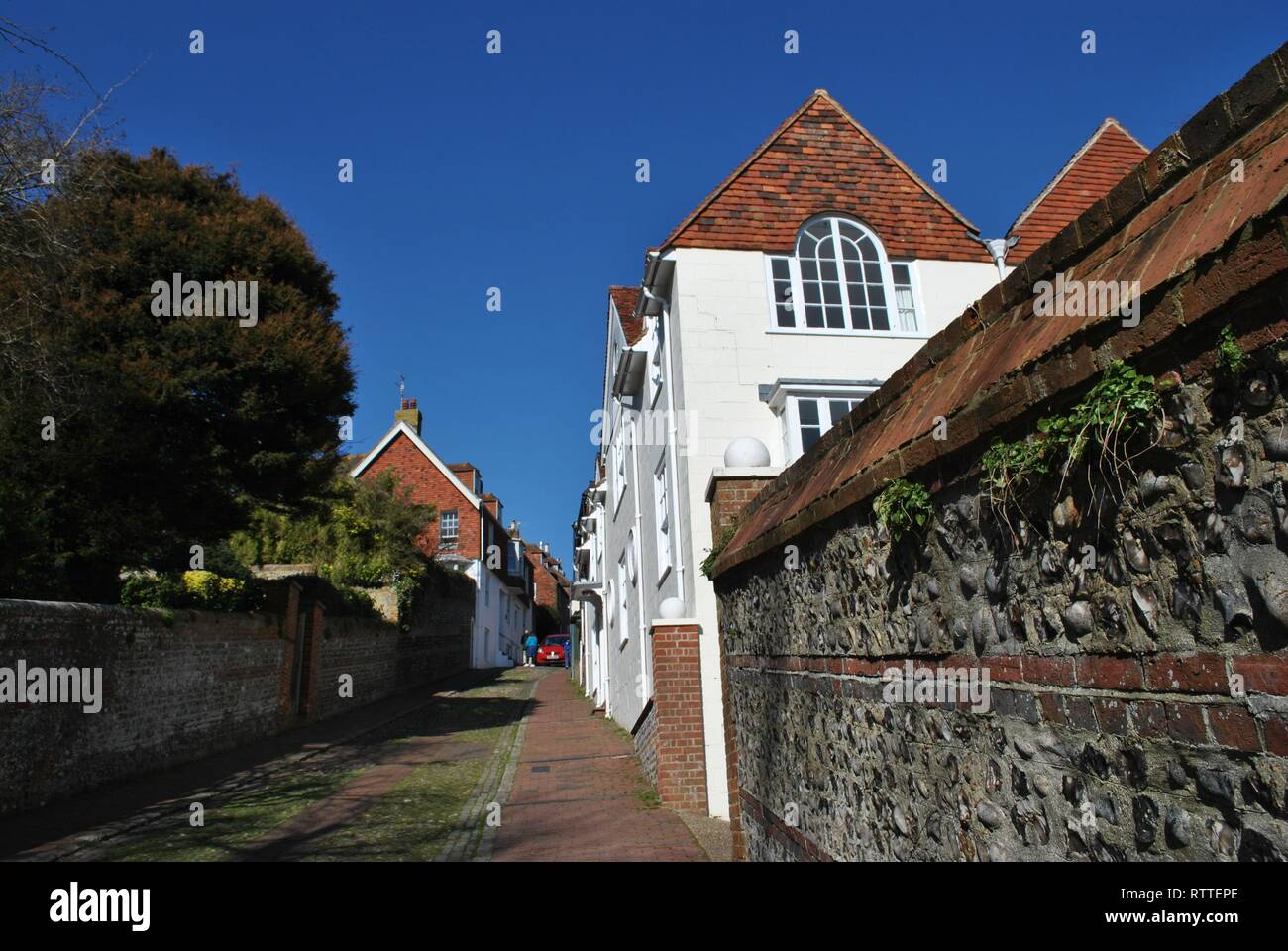 Classic scenes at the historic town of Lewes, East Sussex, UK Stock ...