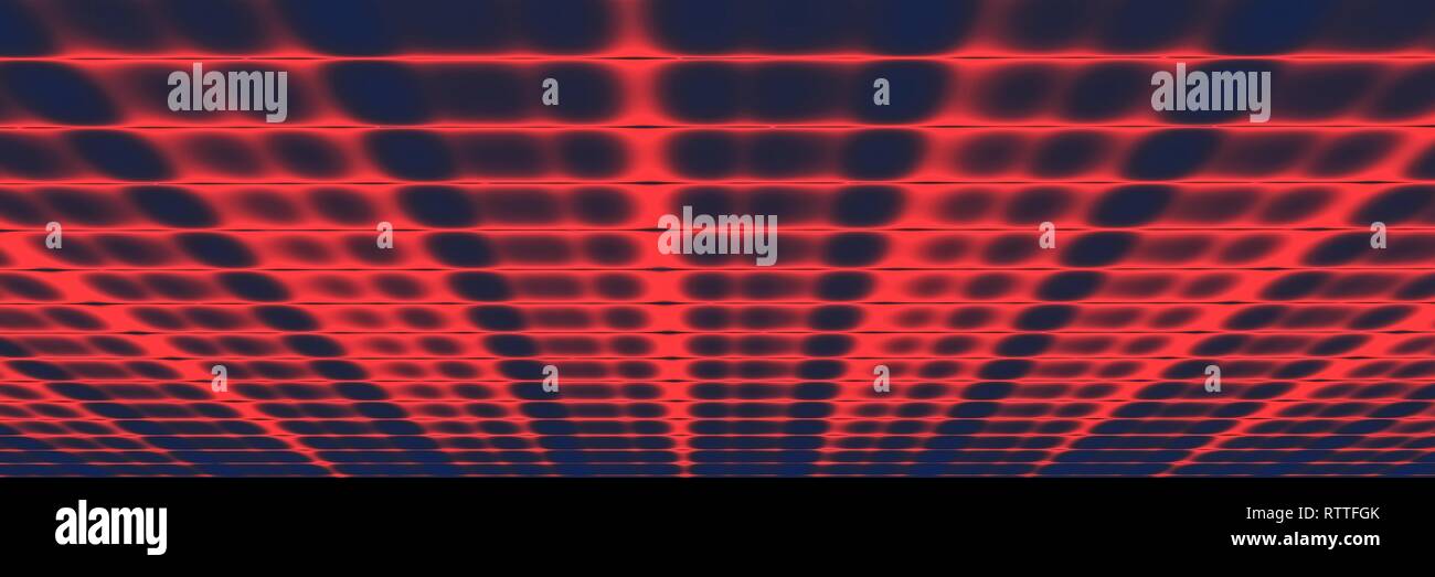 Red flow speed art abstract widescreen graphic design Stock Photo - Alamy