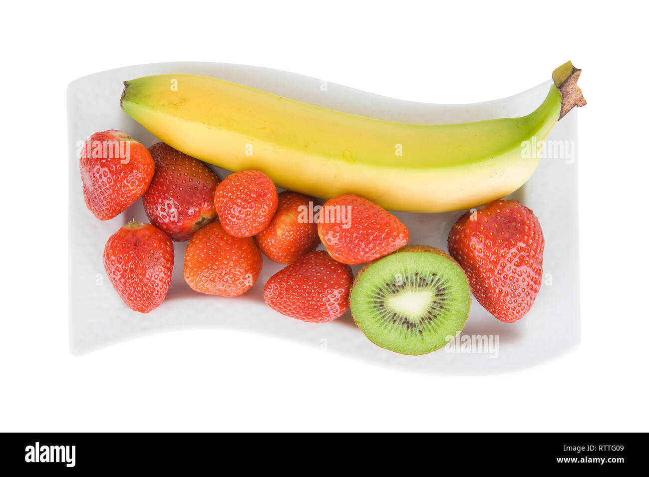 delicious and cloorfull fruits with clipping paths isolated on white ...