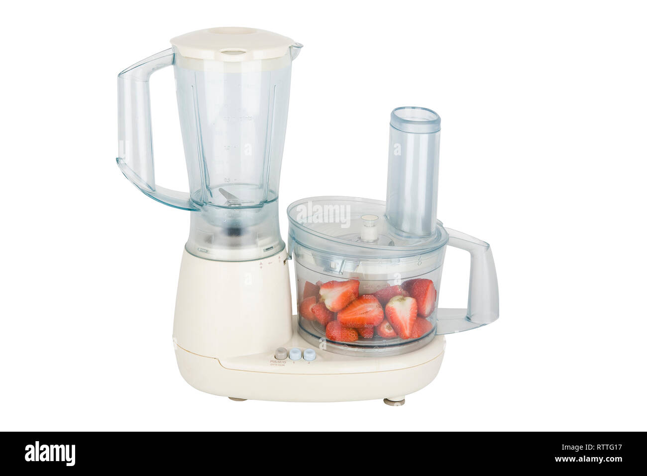 Hand on mixer in Cut Out Stock Images & Pictures - Alamy