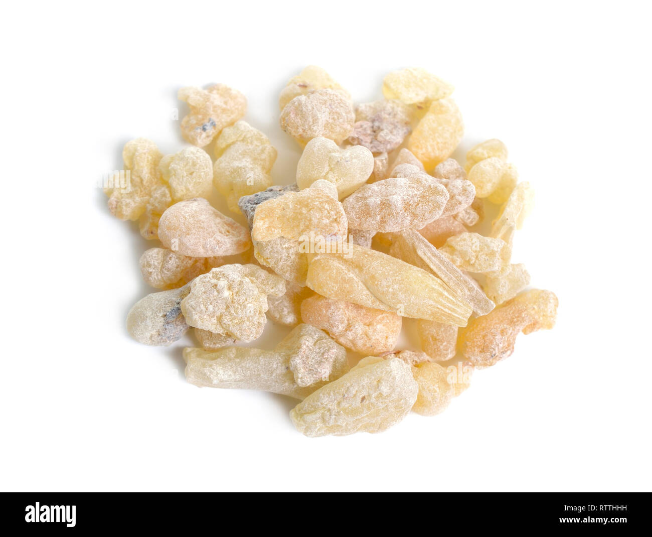 Frankincense, also known as olibanum Isolated on white Stock Photo - Alamy