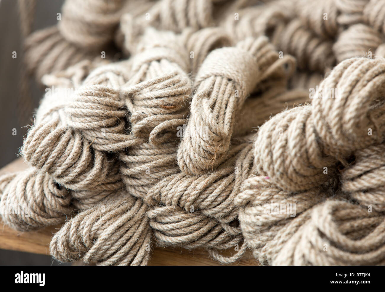 coil of rope Stock Photo - Alamy