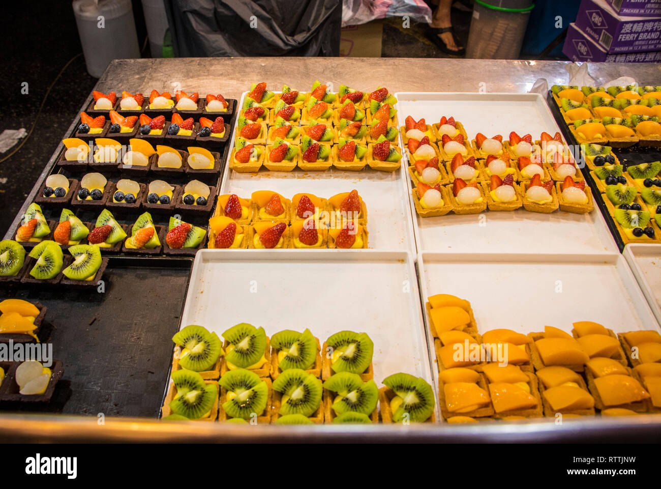 fruit puddings for sale Connaught night market, Cheras, Kuala Lumpur ...