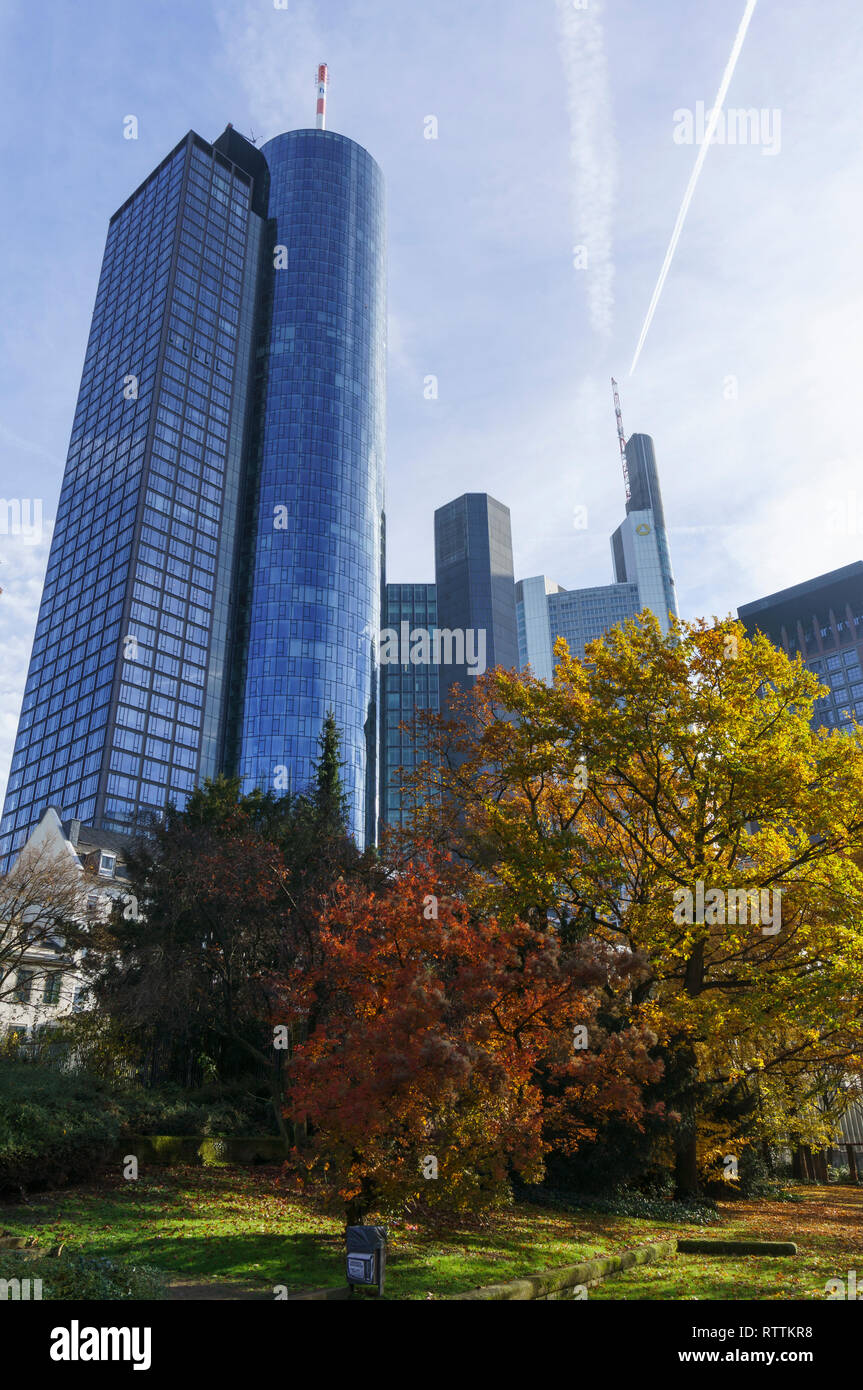 Main Tower, Frankfurt Stock Photo - Alamy