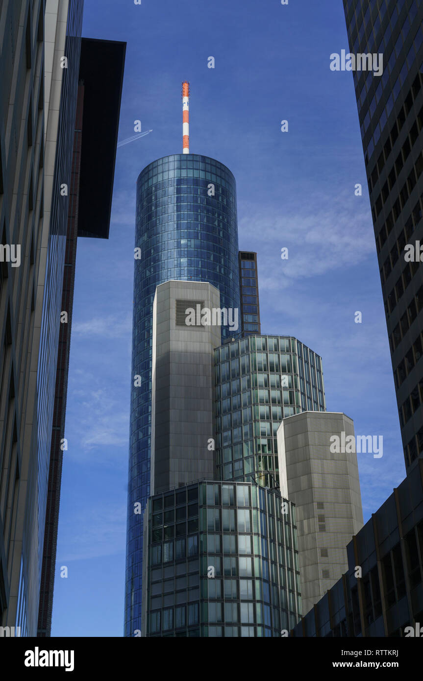 Main Tower, Frankfurt Stock Photo - Alamy