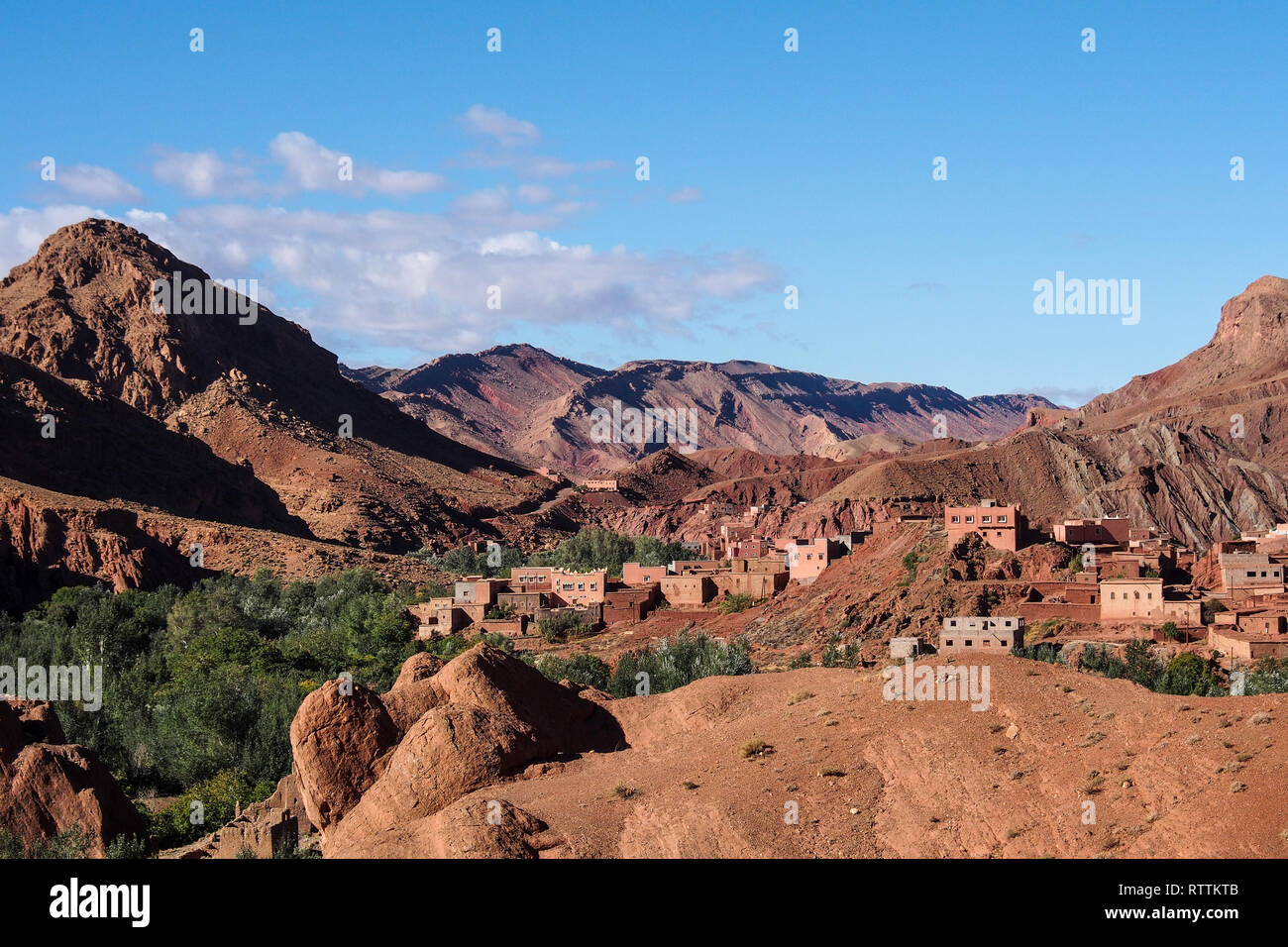 Dades Gorge is a gorge of Dades River in Atlas Mountains in Morocco ...