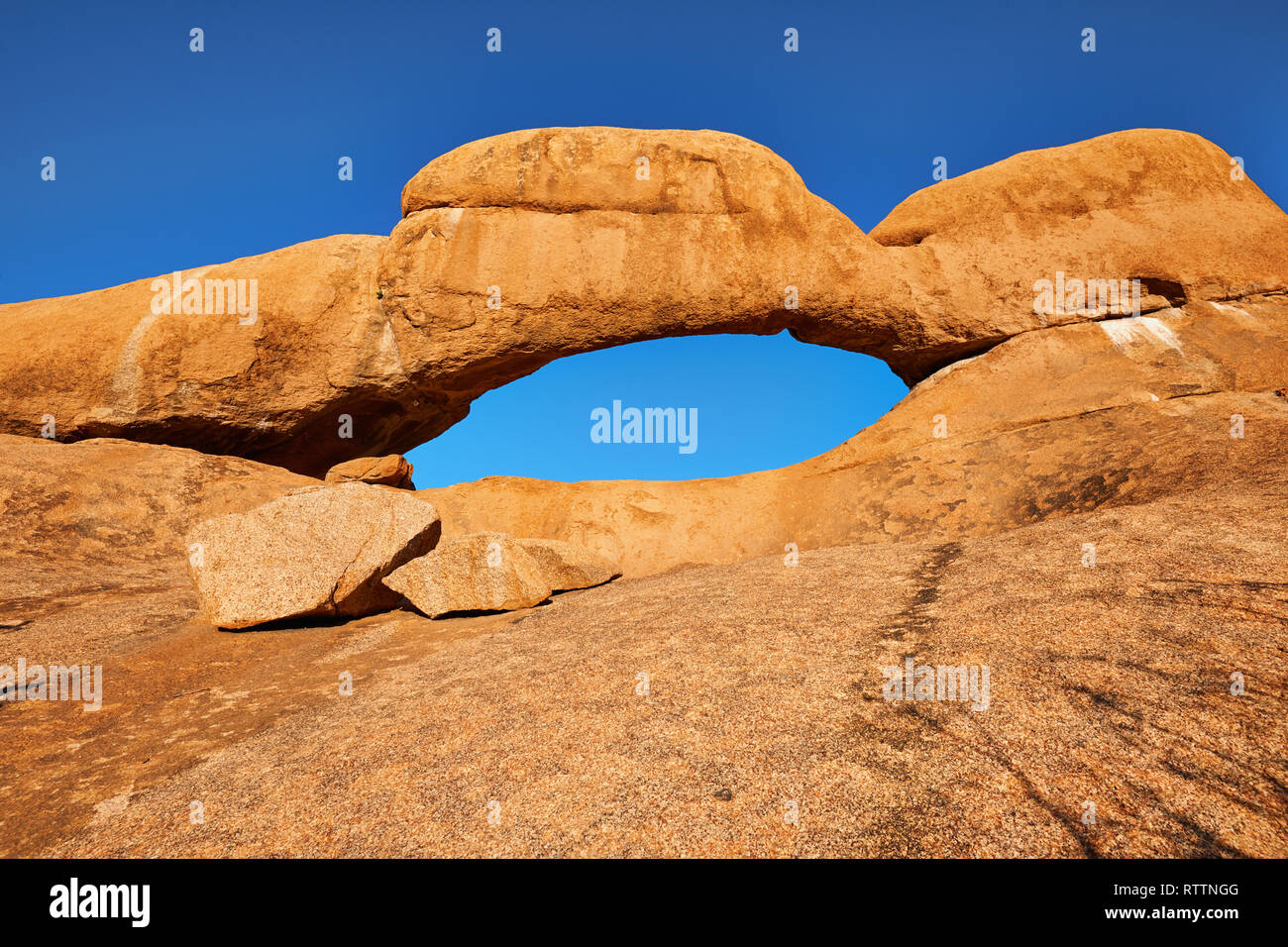 Beautiful Rock Arch at Spitzkoppe , in Namibia Stock Photo - Alamy