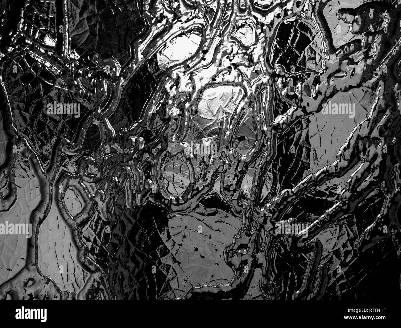 Close up high contrast detail of glass window Stock Photo - Alamy