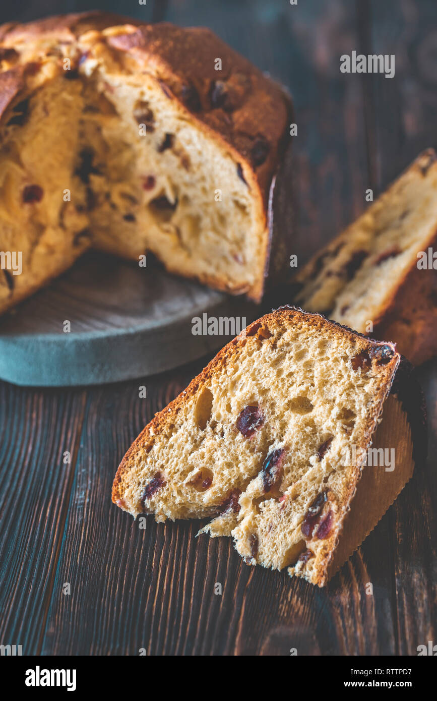 Panettone cross section hi-res stock photography and images - Alamy