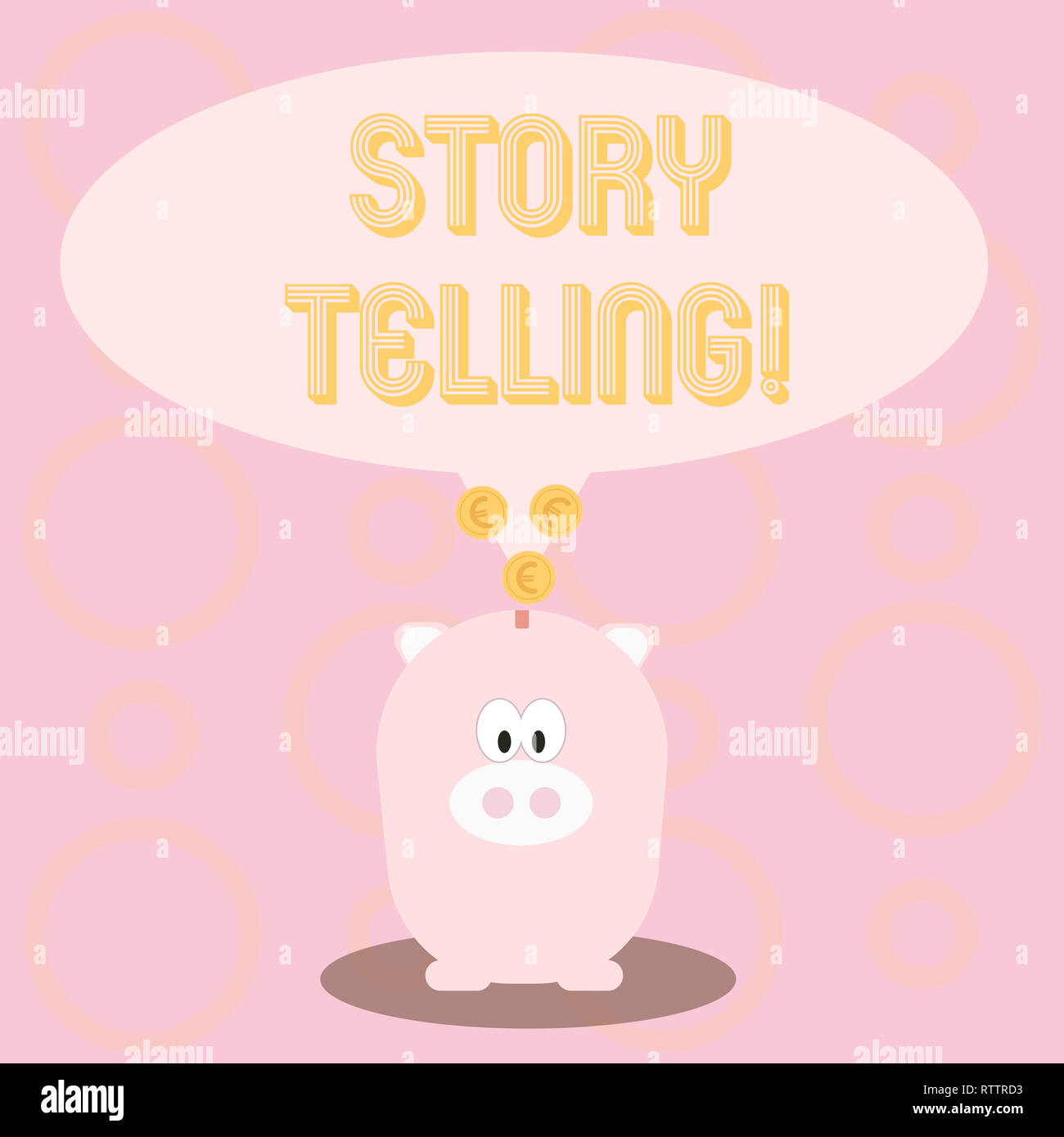Text sign showing Story Telling. Conceptual photo Tell or write short ...