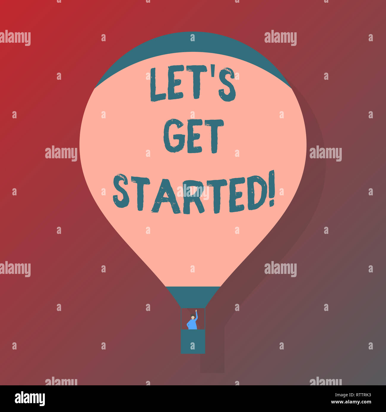 Handwriting text Let S Get Started. Concept meaning beginning time ...