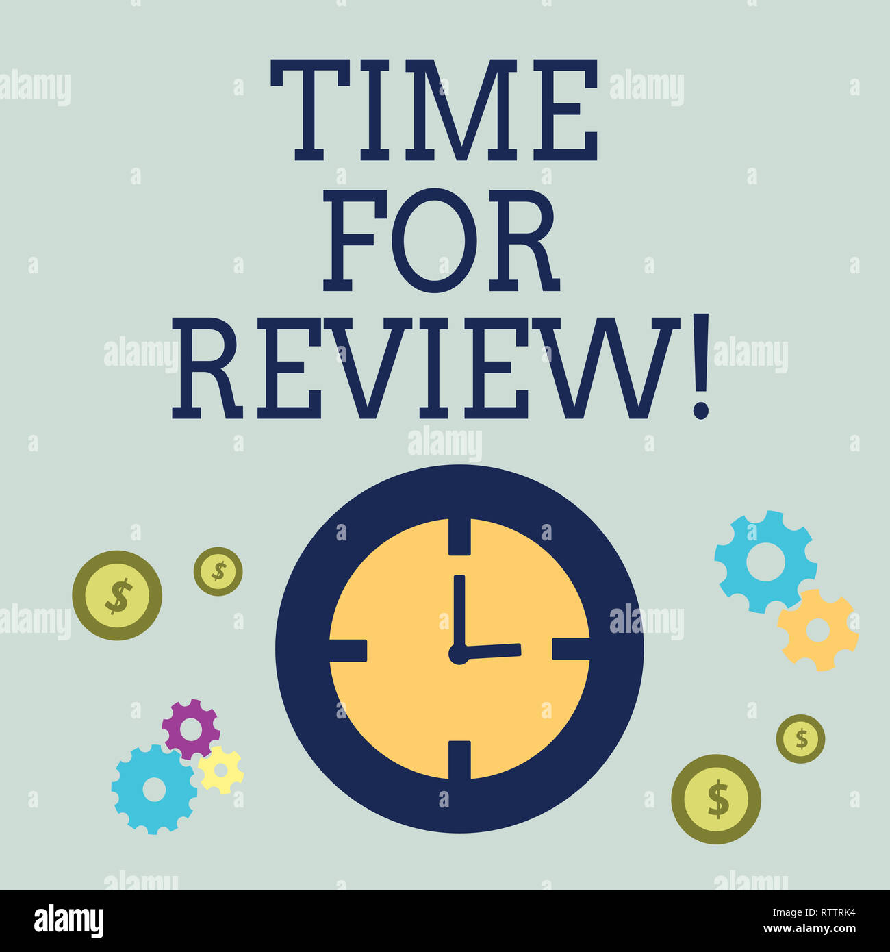 Handwriting text Time For Review. Concept meaning Giving Feedback ...