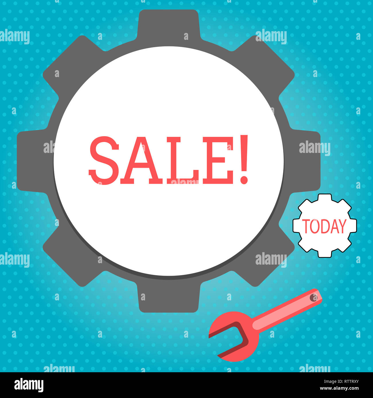 Text sign showing Sale. Conceptual photo Selling goods at reduced ...