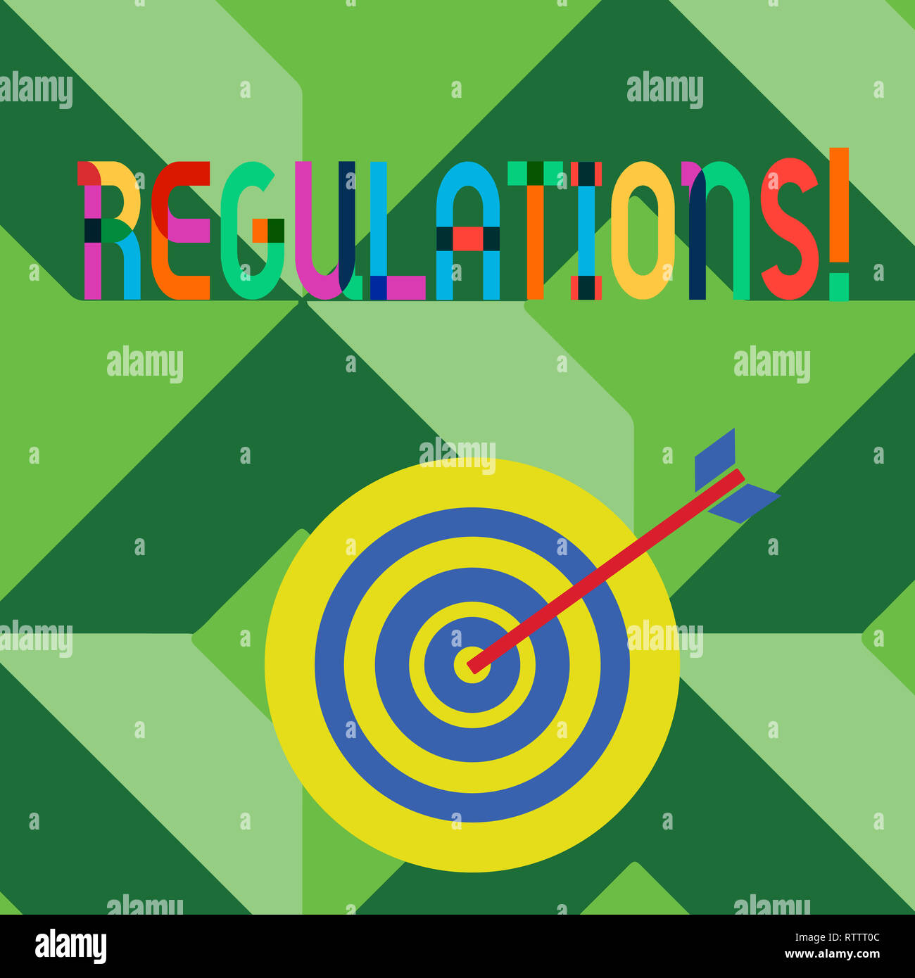 Conceptual hand writing showing Regulations. Business photo text Rules ...