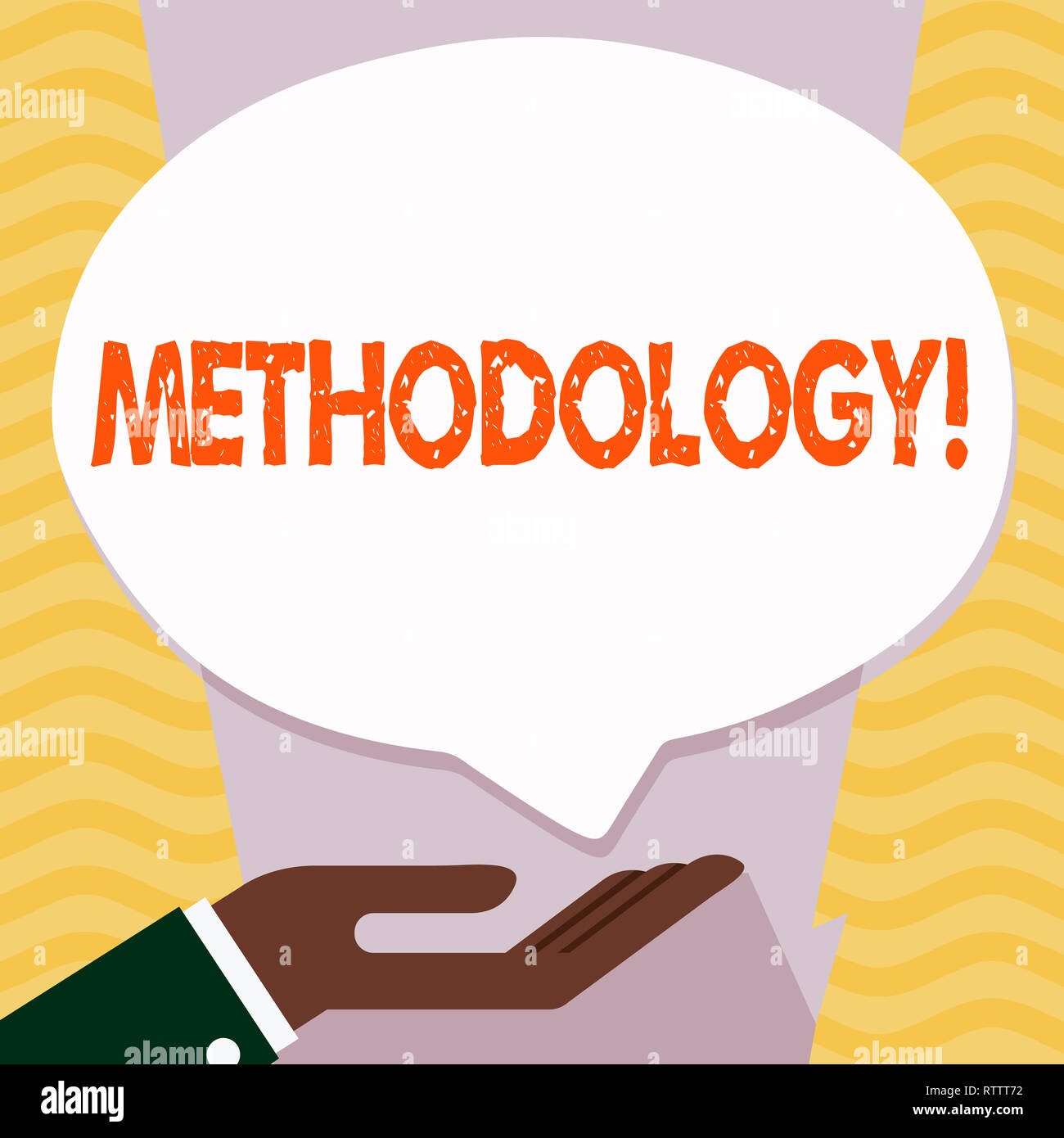 Writing note showing Methodology. Business photo showcasing System of ...