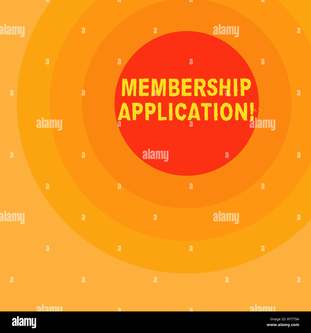 Handwriting text writing Membership Application. Concept meaning ...