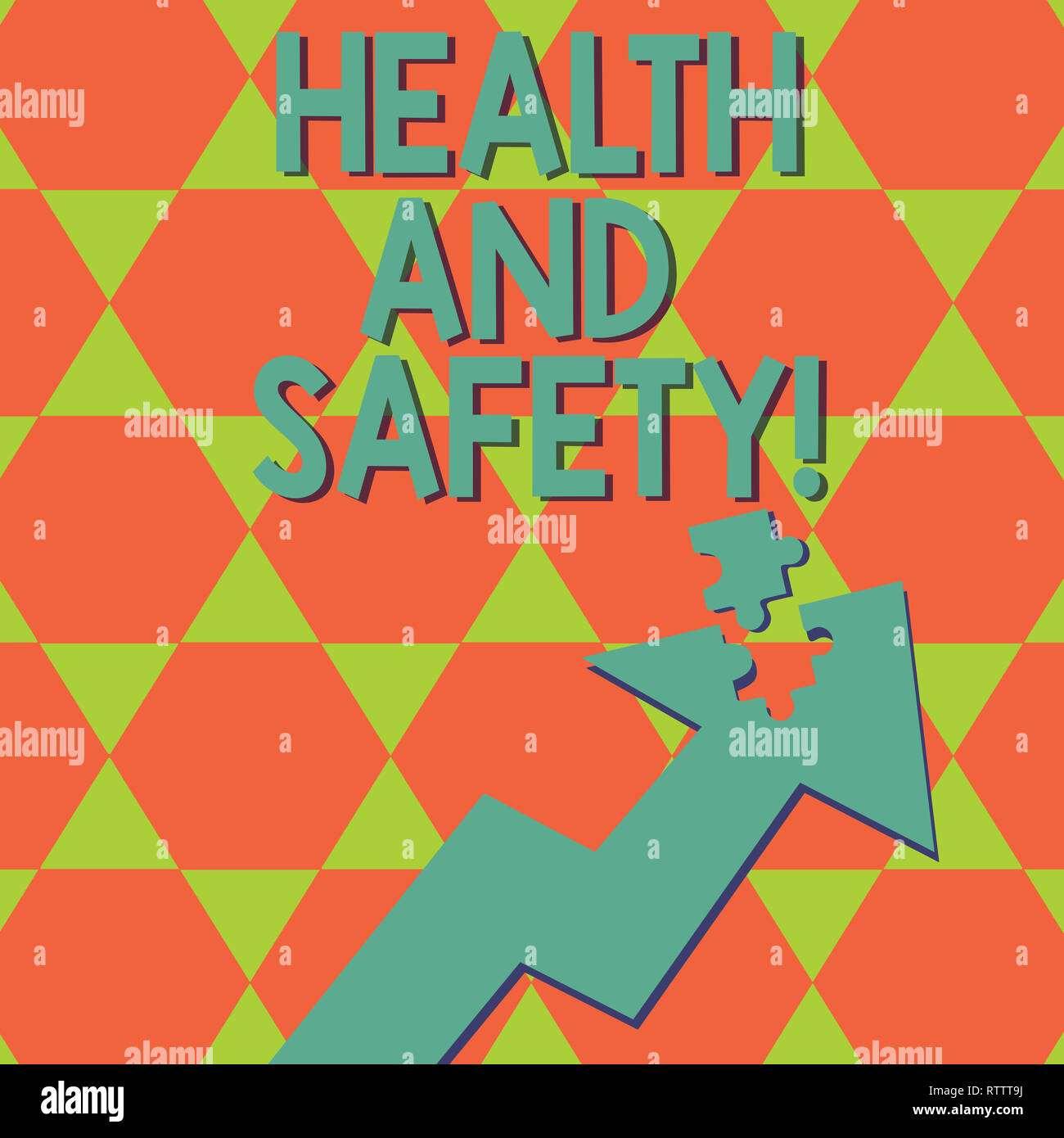 Writing note showing Health And Safety. Business photo showcasing being ...