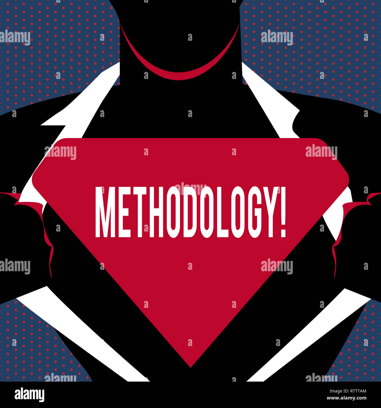 Conceptual hand writing showing Methodology. Business photo text System ...